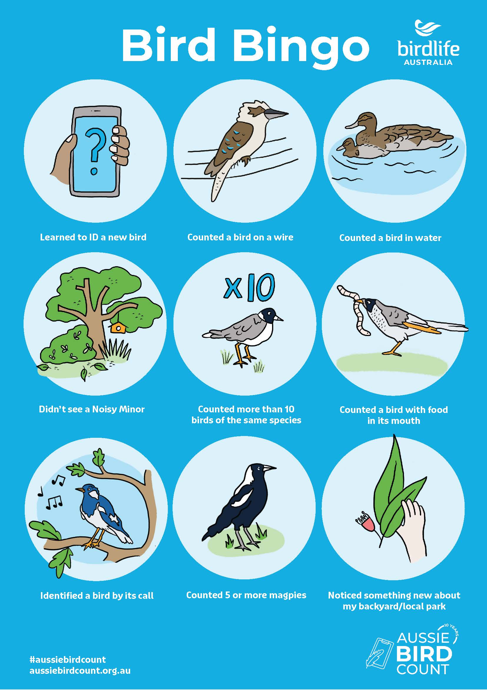 10 reasons why you should join the 10th Aussie Bird Count - BirdLife ...